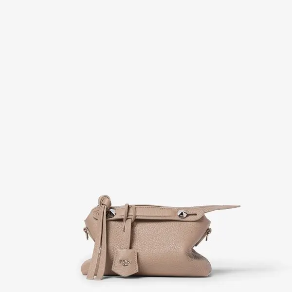 Fendi By The Way Soft Mini Beige Cuoio Romano Leather Mini-bag - [beige]